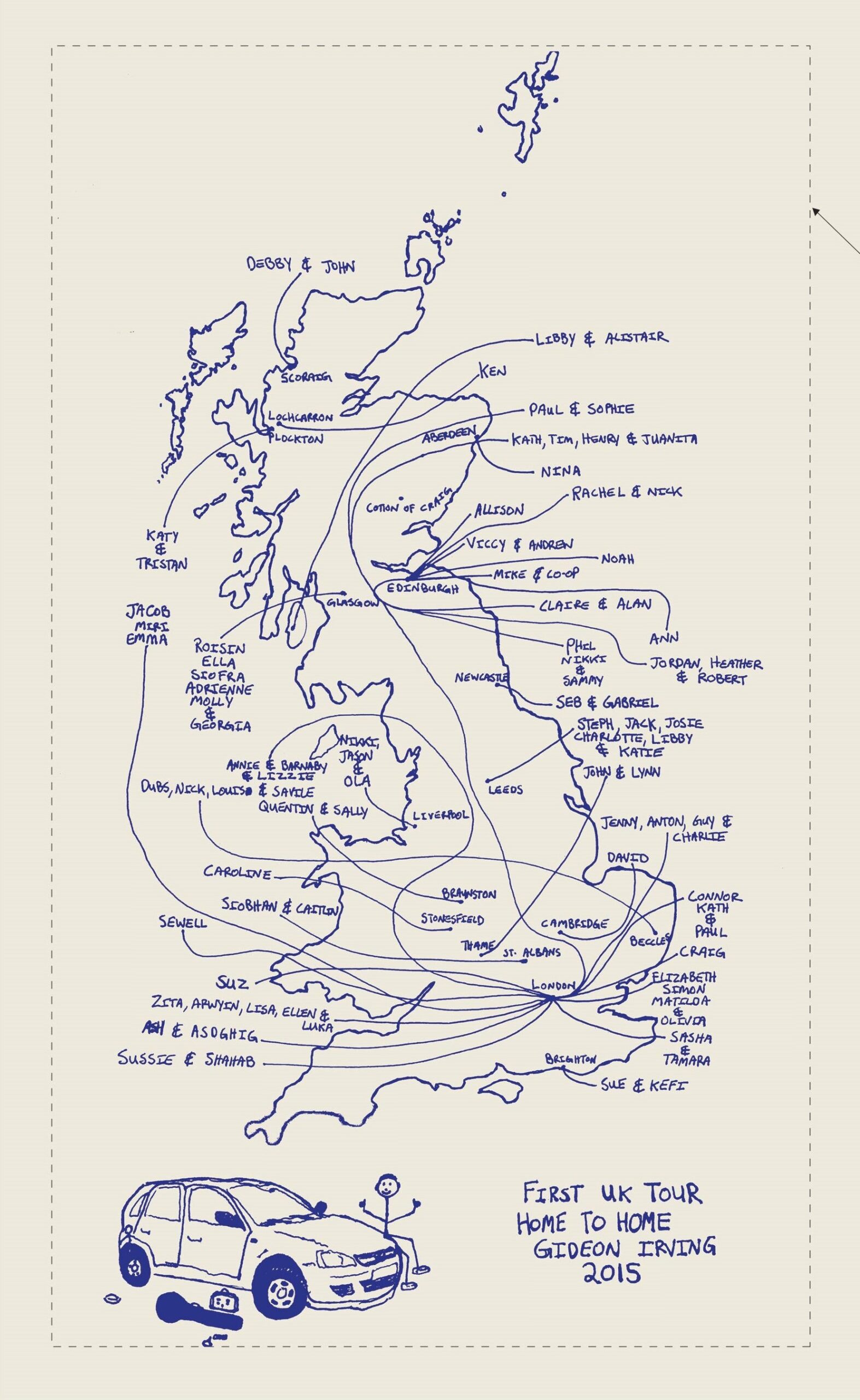Gideon Irving - Stuart Morris -Textile Design & Print UK