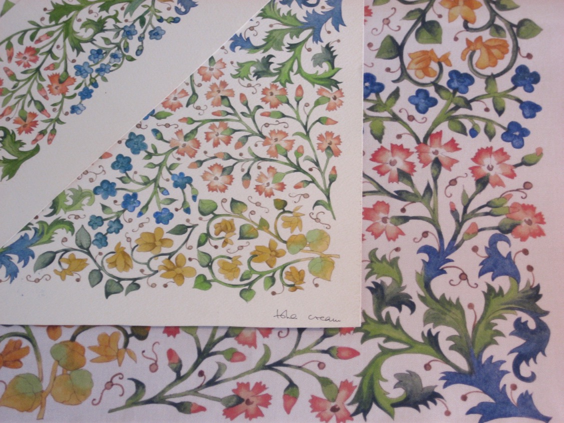 How to design your own Medieval border - Stuart Morris -Textile Design ...