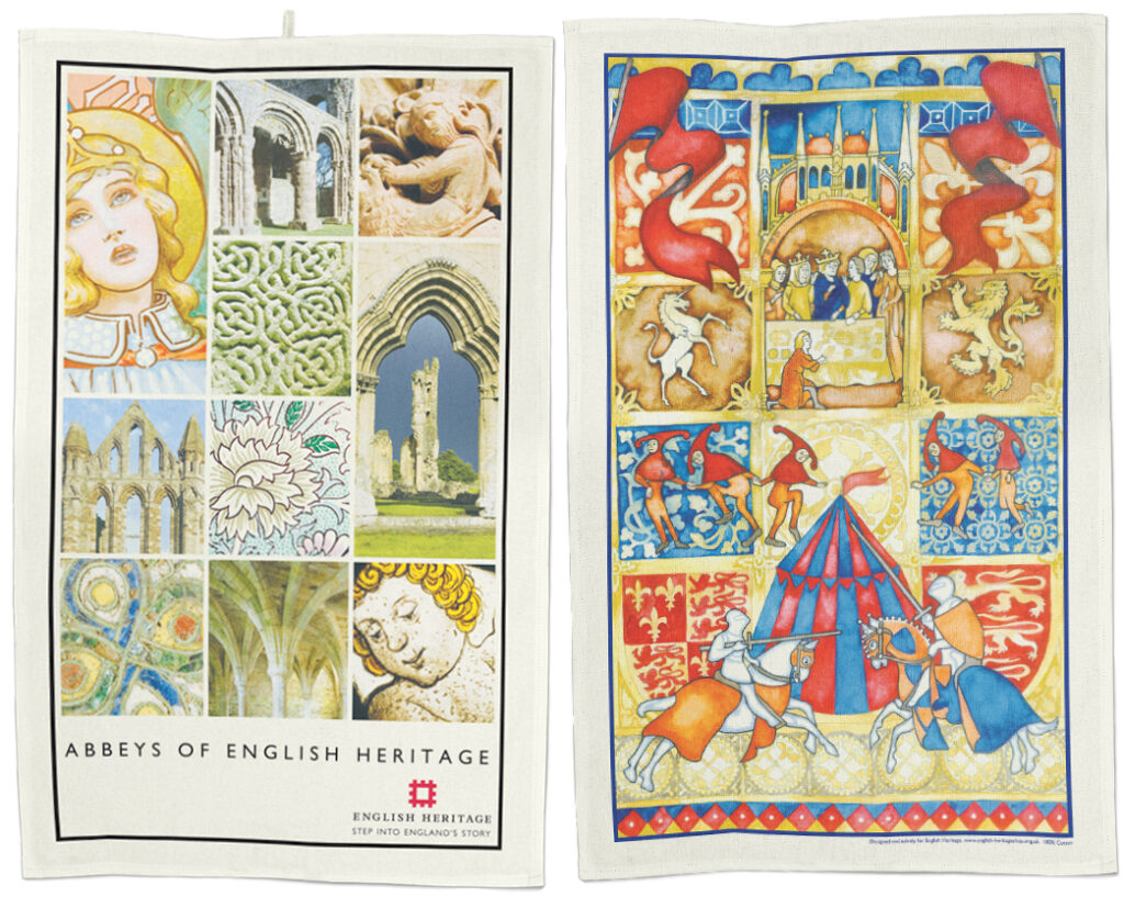 Tea Towels - Stuart Morris -Textile Design & Print UK