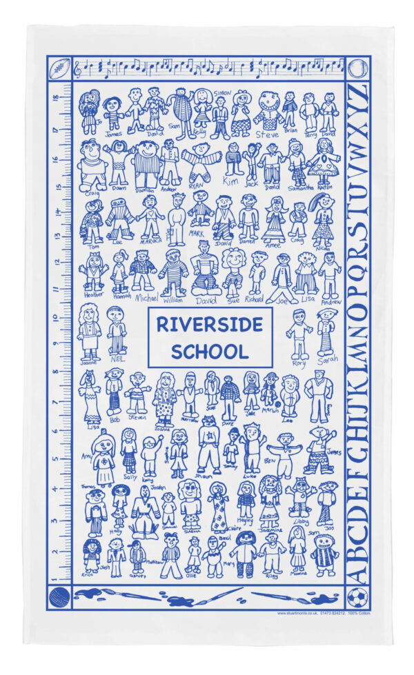 School Tea Towels - Best Price Guarantee from Stuart MorrisTextile ...